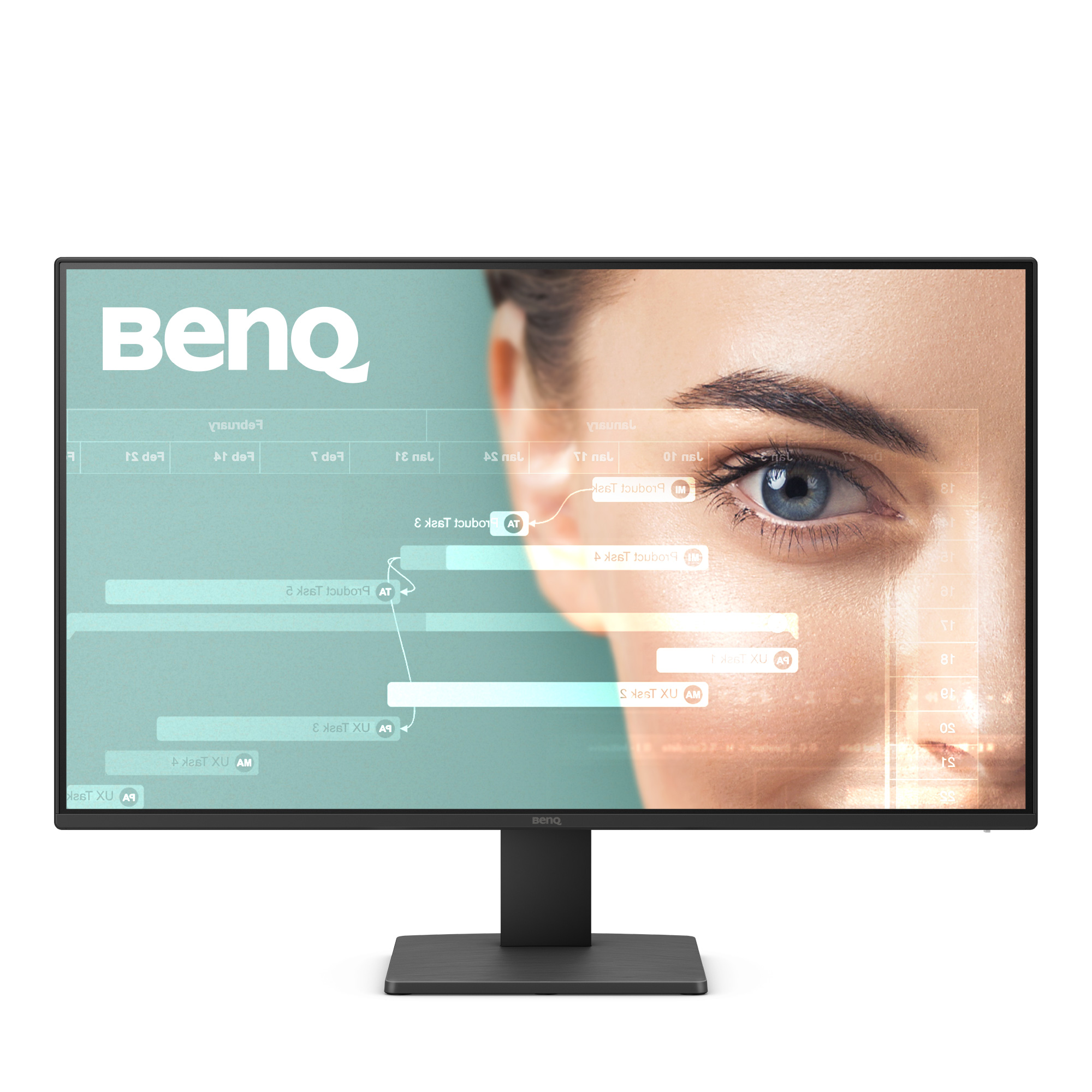 BenQ 27-inch monitor - 1920 x 1080 - 100 Hz - IPS panel - 5 ms - 1300:1