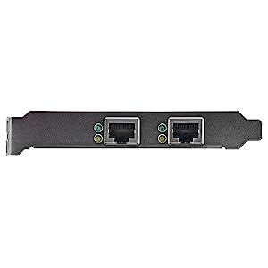 StarTech.com Dual Port Gigabit PCIe Network Card - PCIe NIC