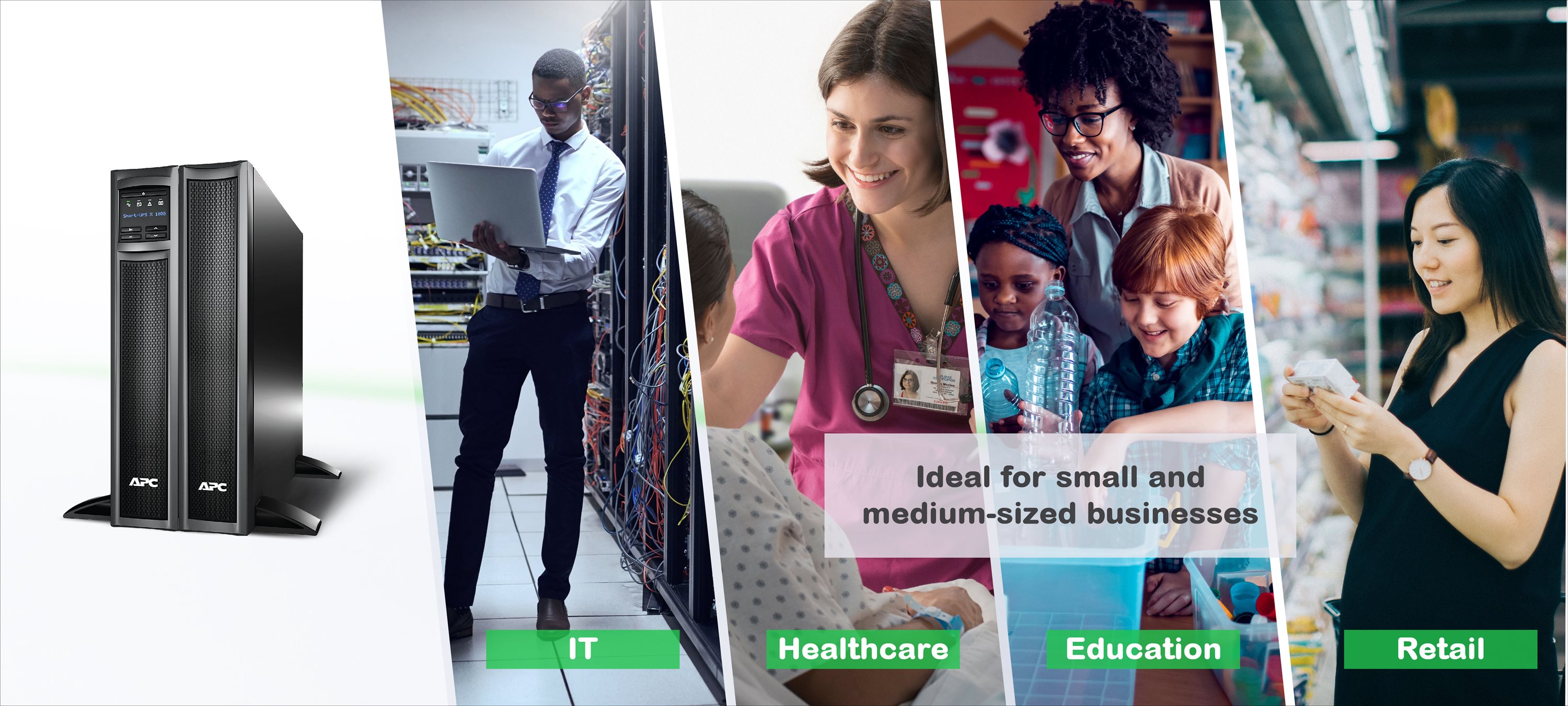 APC Smart-UPS X SMX1000CNC - UPS - 900 Watt - 1000 VA - 345 Ah