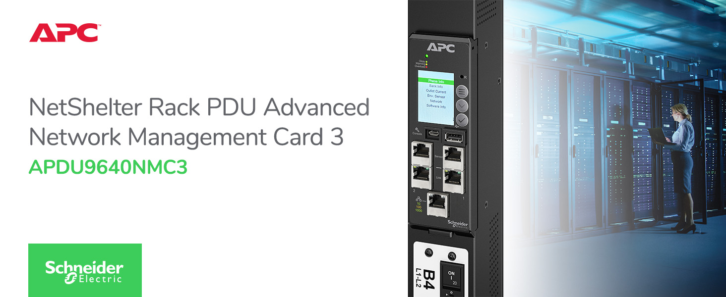 APC NetShelter Rack PDU Advanced - power distribution unit display ...