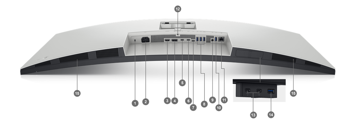 Dell UltraSharp U3425WE - LED monitor - curved - 34 (34.14 viewable ...