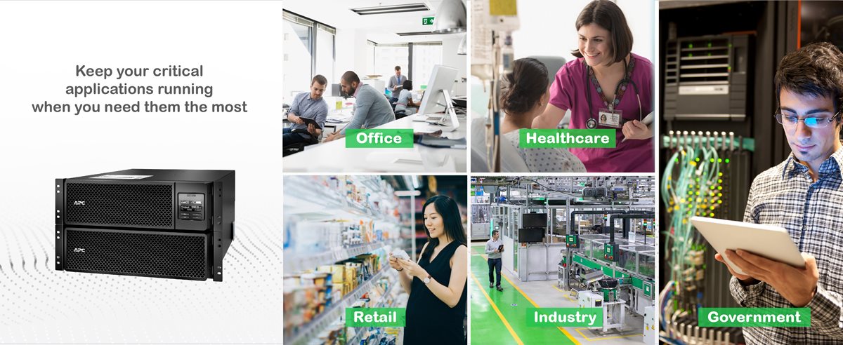 APC Smart-UPS SRT 8000VA RM - UPS - 8000 Watt - 8000 VA