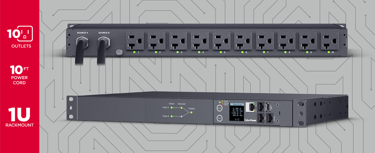 CyberPower Switched ATS PDU44002 - power distribution unit