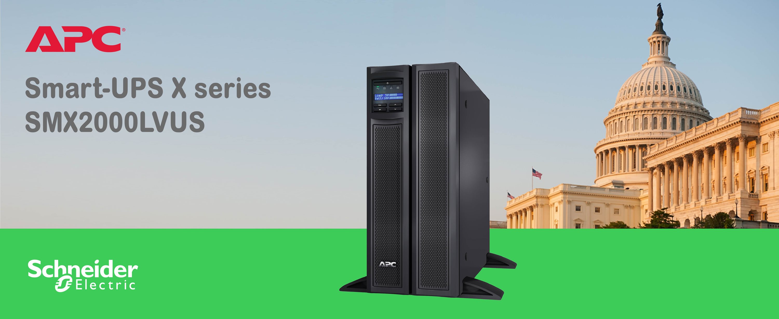 APC Smart-UPS X SMX2000LVUS - UPS - 1.8 kW - 1920 VA - TAA Compliant