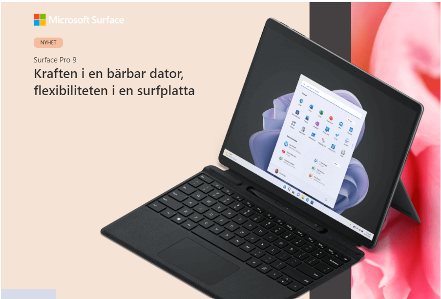 Microsoft Surface Pro 9 Wifi / 13" / Iris Xe Graphics / i5-1235U / 16GB ...