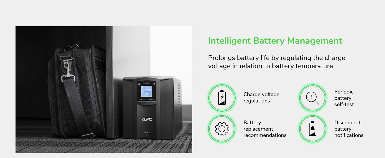 APC Smart-UPS C SMC1500C - UPS - 900 Watt - 1440 VA - with APC SmartConnect