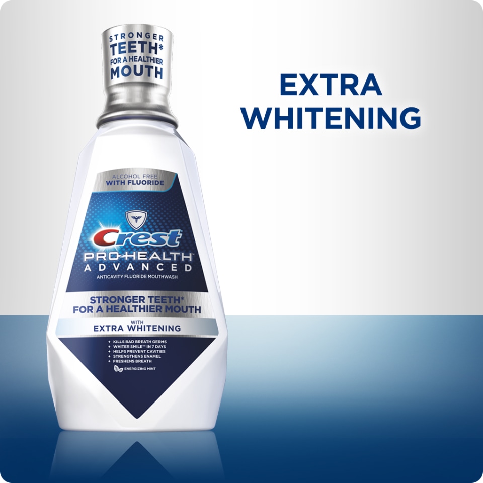 Crest Extra Whitening Mouthwash