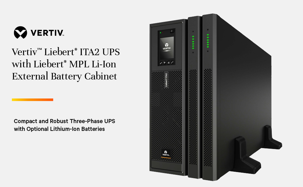 Liebert ITA2 External Battery Cabinet System - UPS - 10 kW - 10000 VA - with Liebert ...