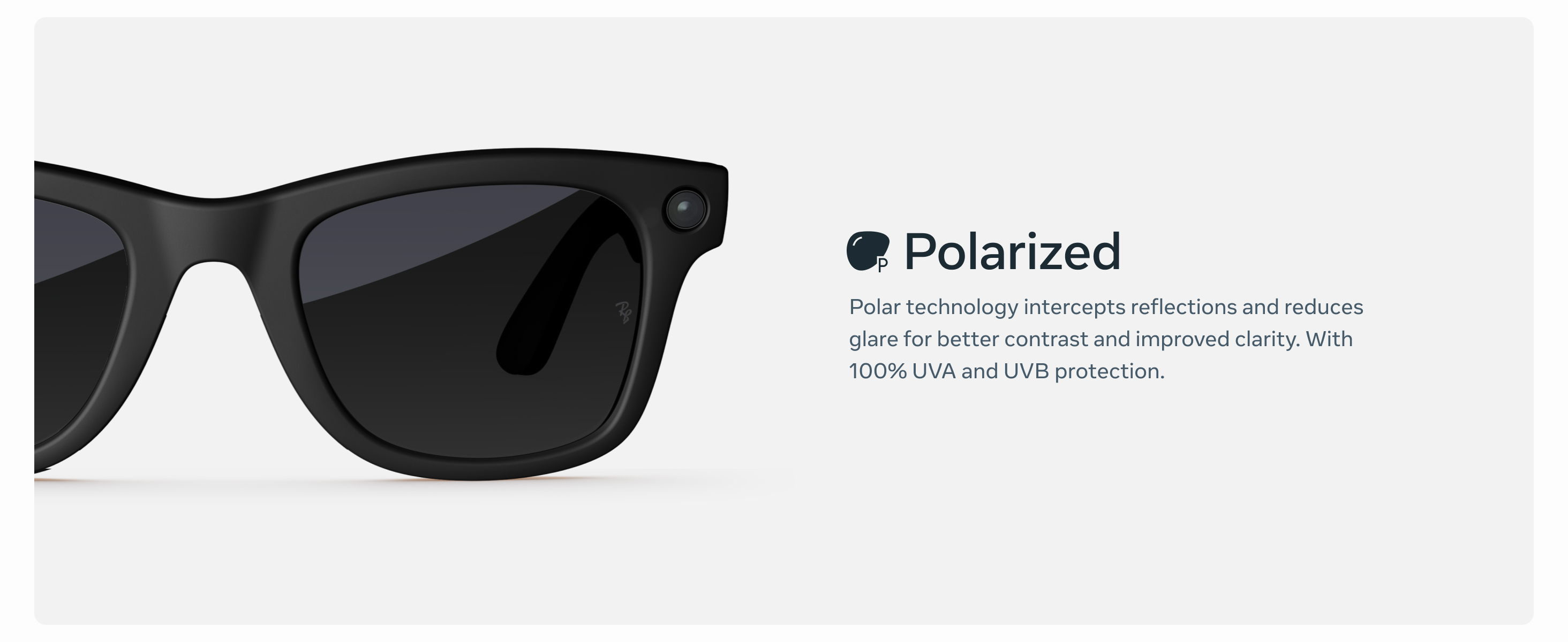 Ray-Ban Meta Wayfarer Transition Lens AI Glasses Matte Black | EE