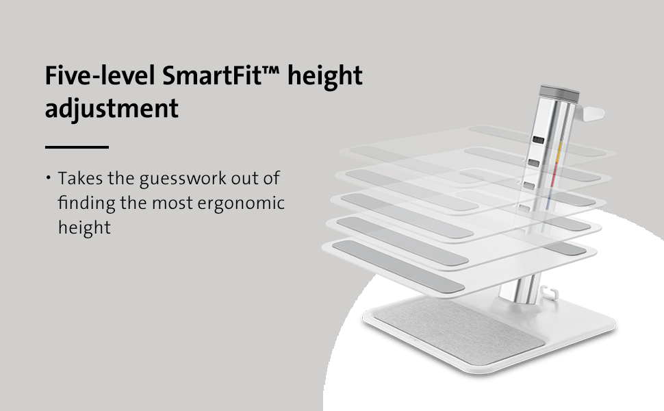 Kensington SmartView - stand - riser - for notebook / docking station ...