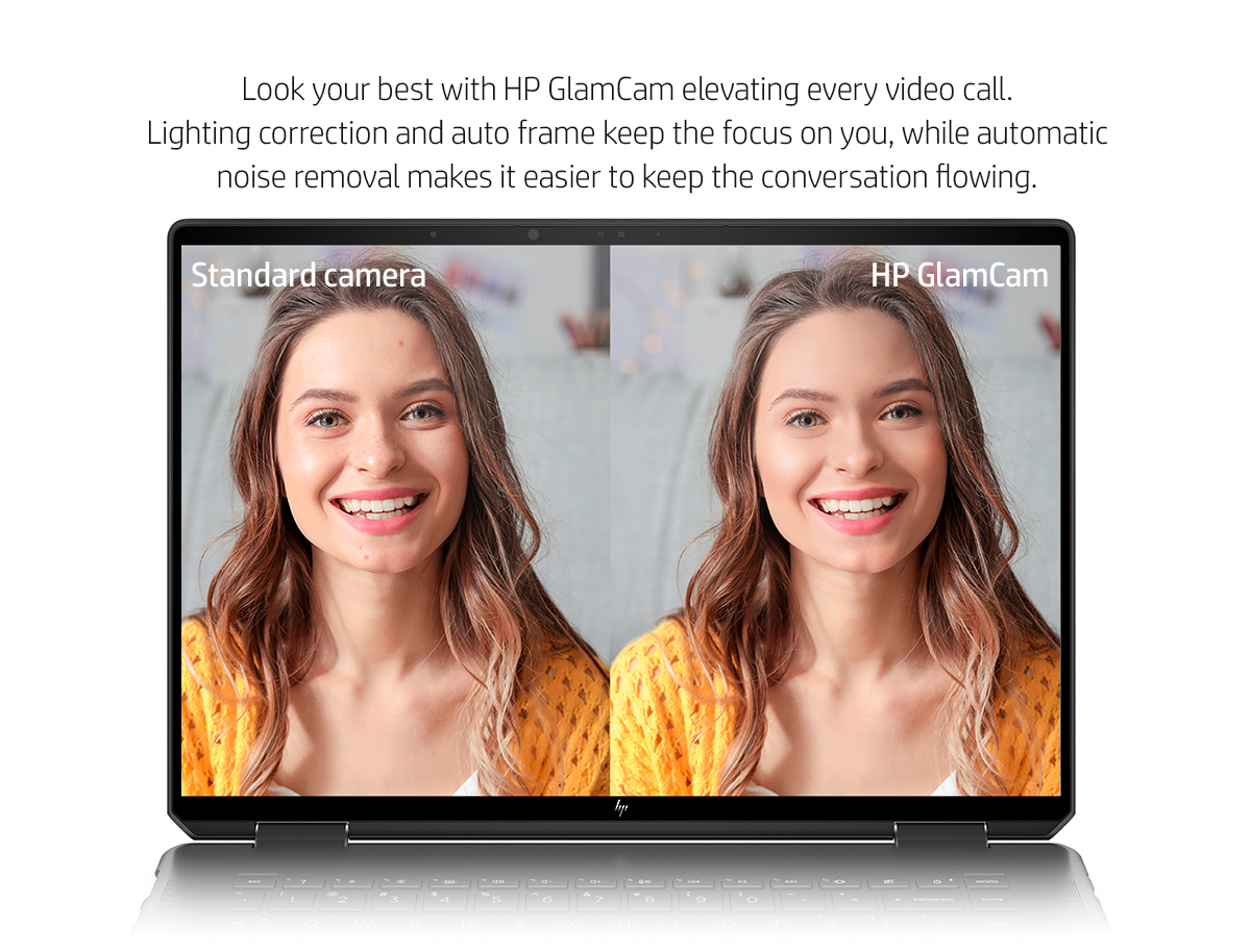 Look your best with HP GlamCam elevating every video call. Lighting ...