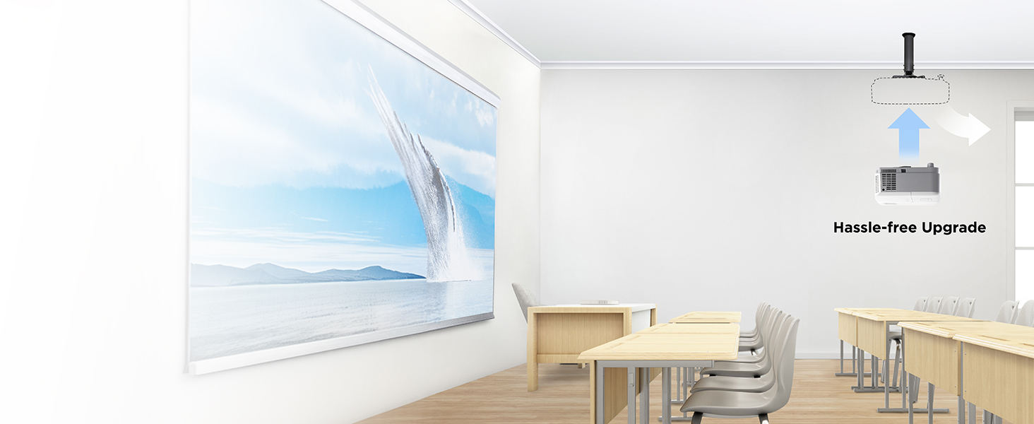 ViewSonic PA504W - DLP projector - zoom lens