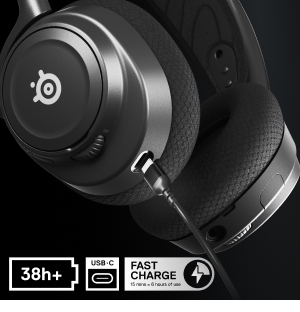 Wireless Gaming Headset SteelSeries Arctis Nova Pro Wireless + Game DAC ...