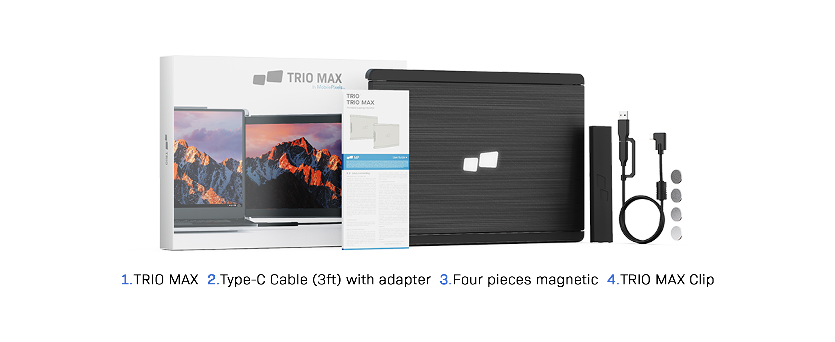 Mobile Pixels TRIO Max - LCD monitor - Full HD (1080p) - 14"