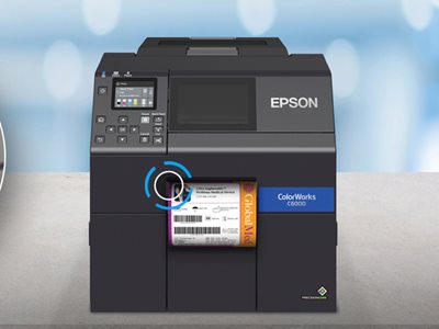 Epson ColorWorks CW-C6000A - label printer - color - ink-jet