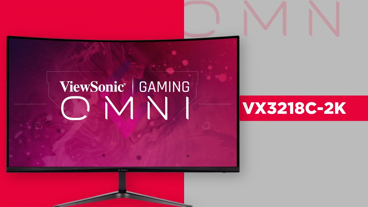 ViewSonic OMNI Gaming VX3218C-2K - LED monitor - curved - QHD - 32"