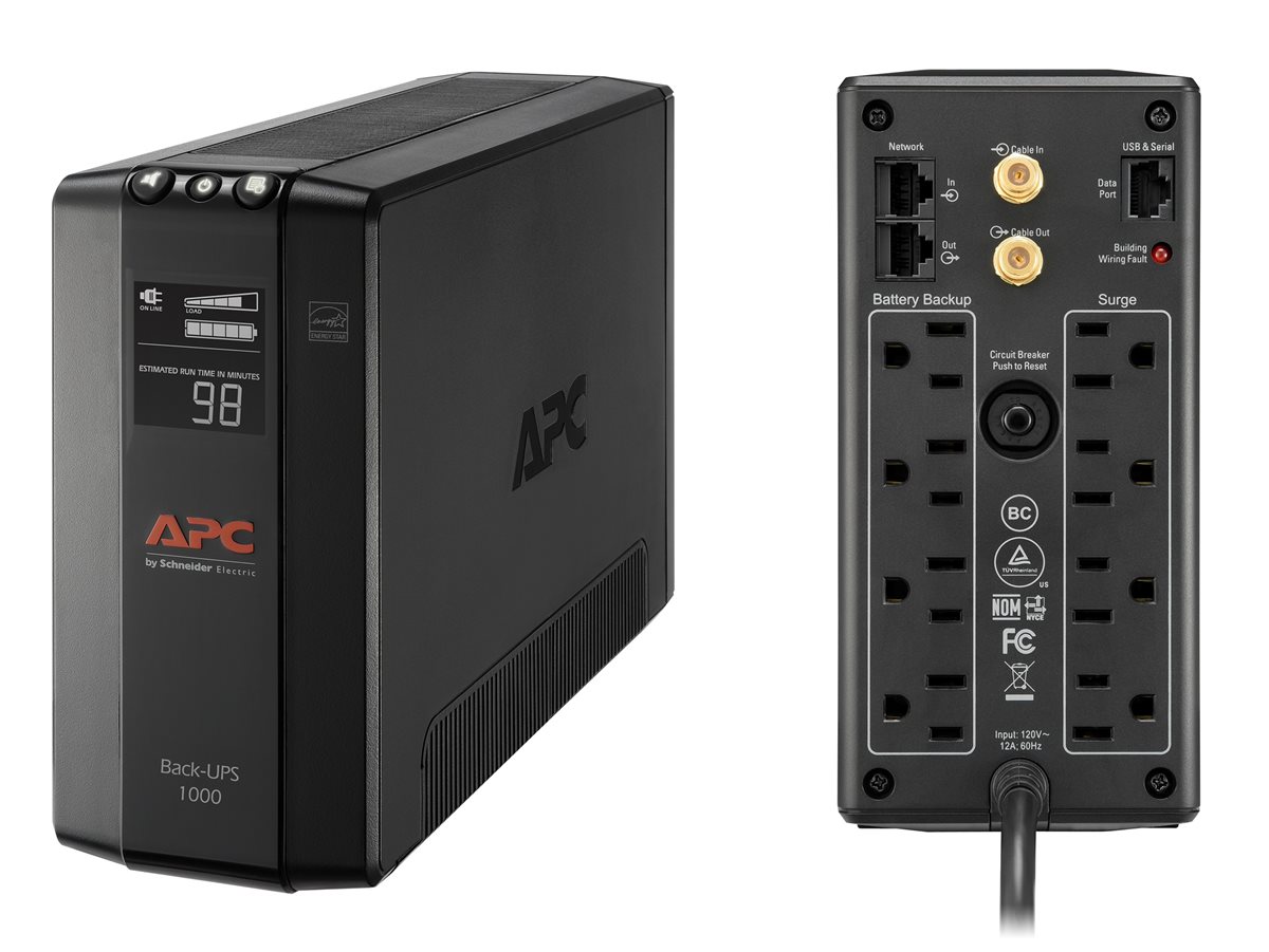 APC Back-UPS Pro BX1000M - UPS - 600 Watt - 1000 VA