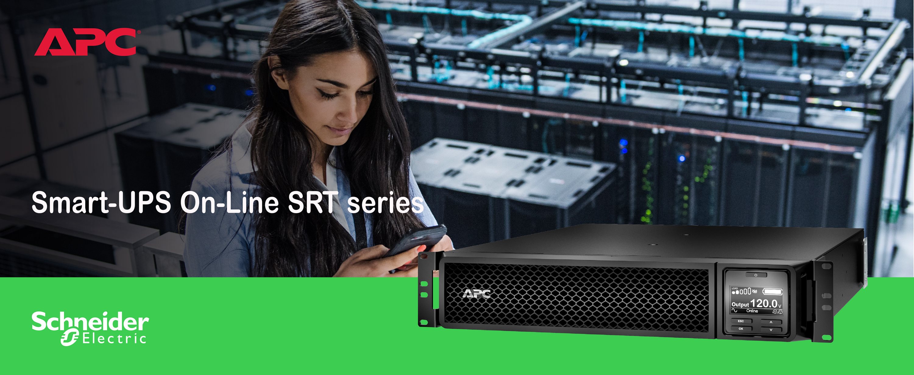 APC Smart-UPS SRT 3000VA RM - UPS - 2700 Watt - 3000 VA - lead acid