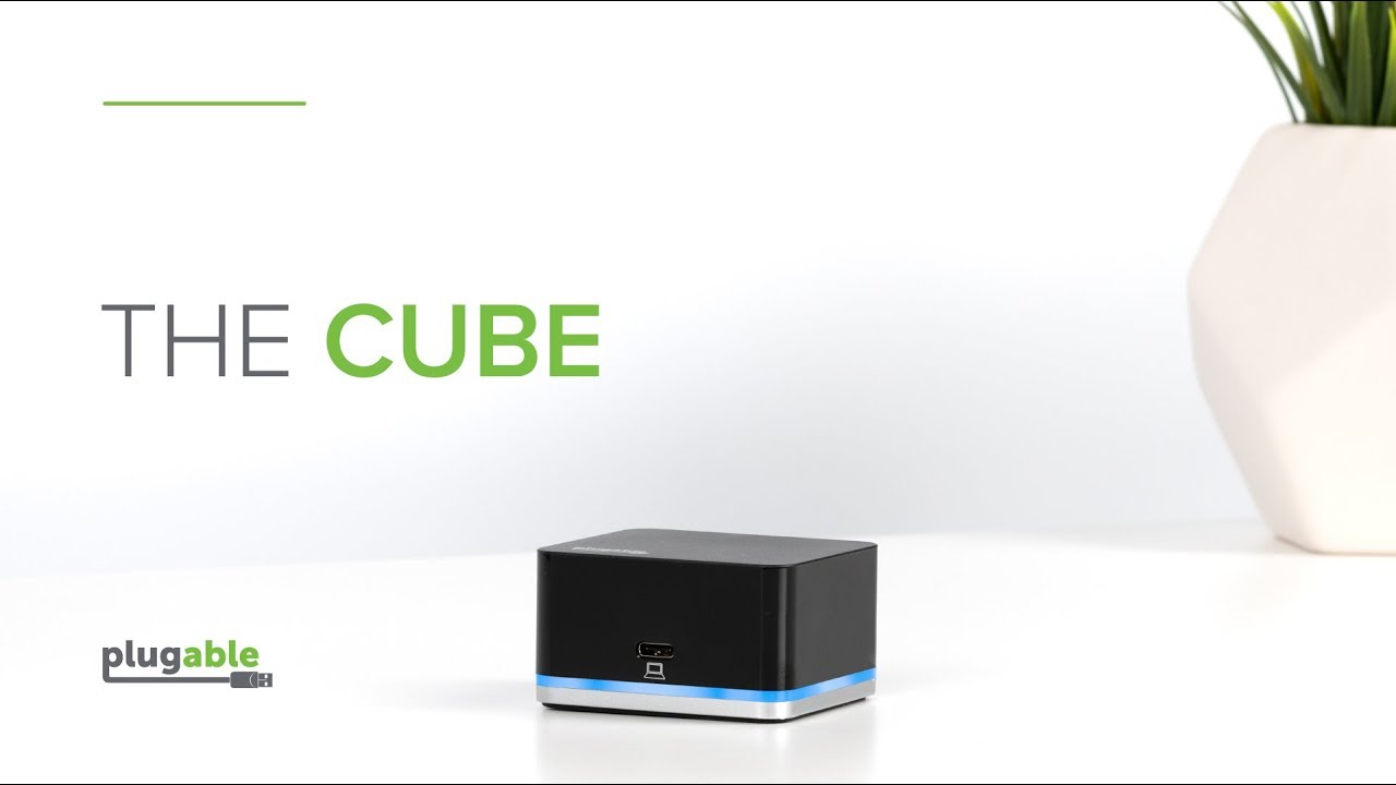 Plugable USB-C Laptop Dock for Portable Work Stations