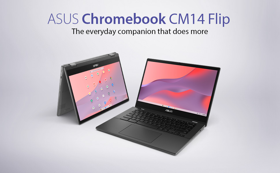 ASUS Chromebook CM14 Flip CM1402F - MediaTek Kompanio 520 / 2.05 GHz ...