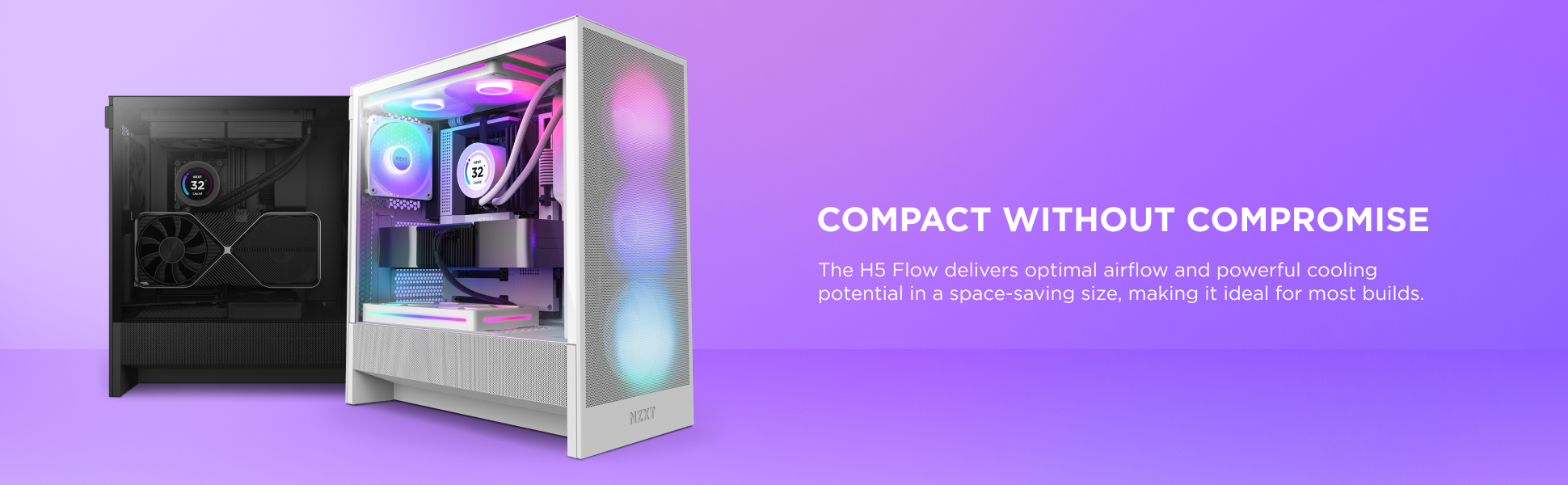 NZXT H series H5 Flow - mid tower - extended ATX