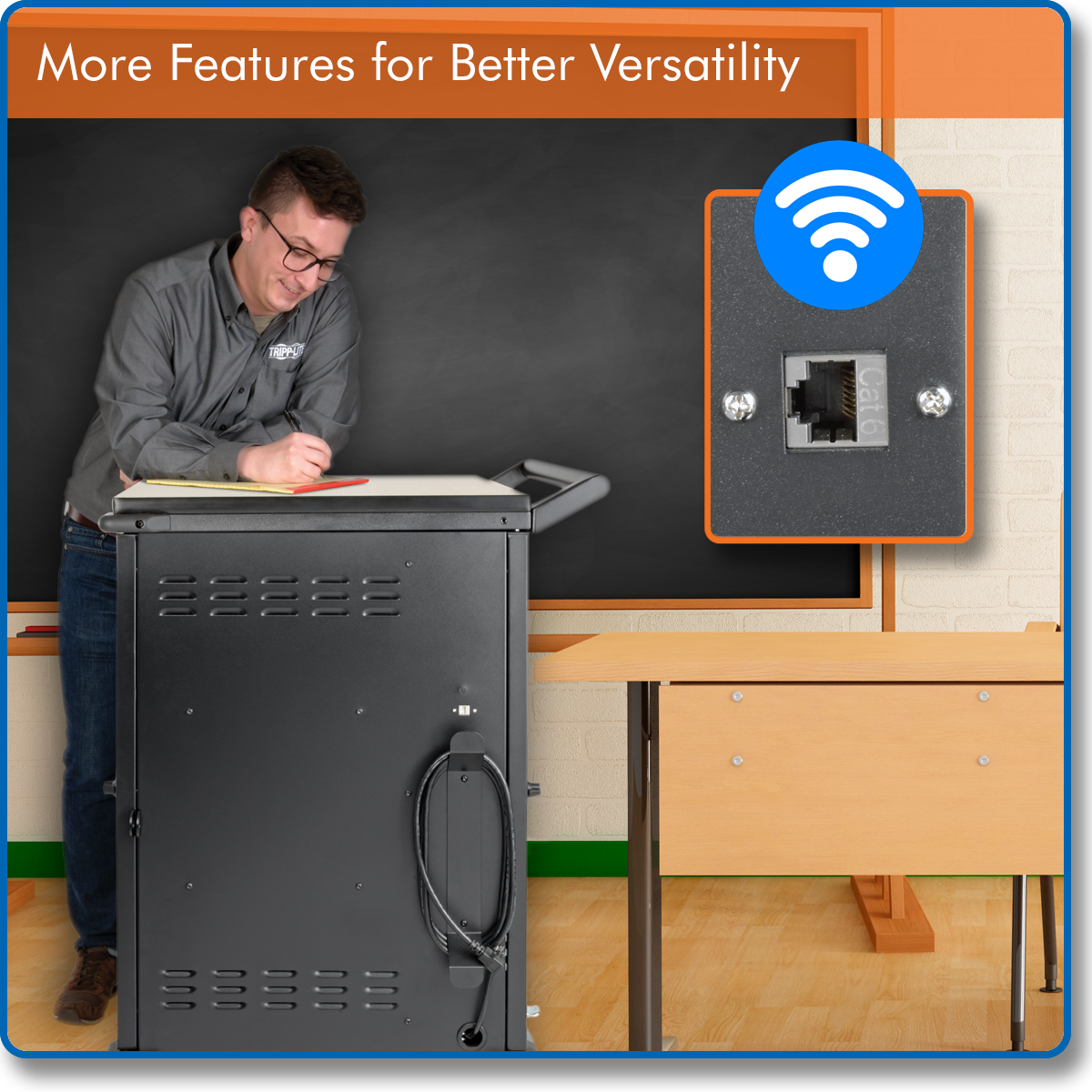 Tripp Lite 21-Device AC Charging Station for Laptops and Chromebooks ...