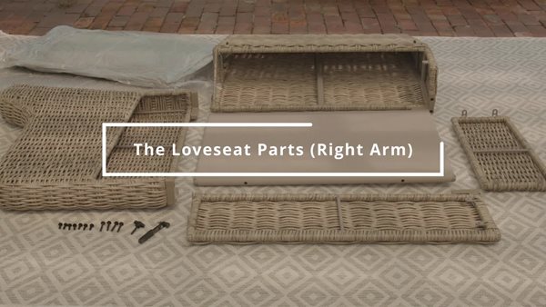 Better Homes & Gardens Bellamy 4 Piece Patio Conversation Set - Walmart.com