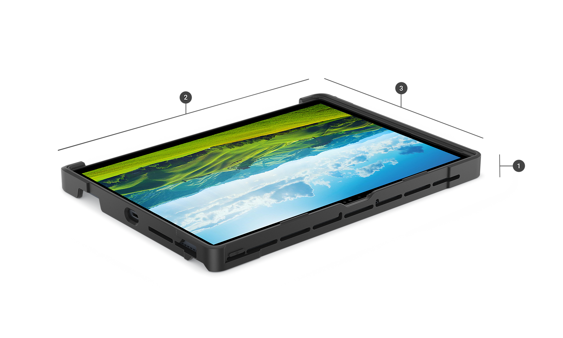 Dell EcoLoop CG7325L - tablet PC protective case