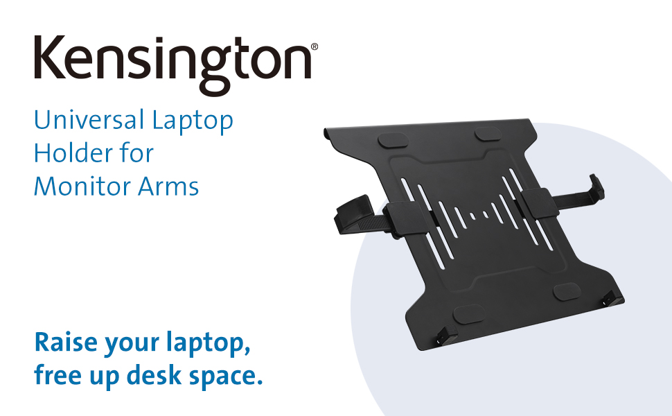 Kensington - mounting component - open - for notebook - universal - black