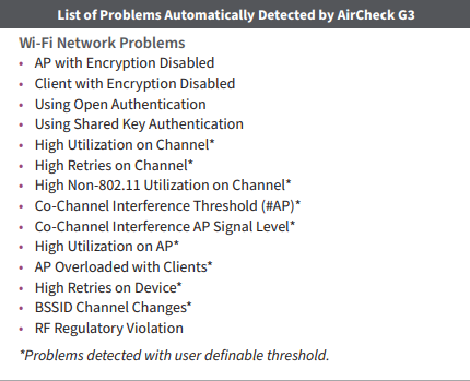 NetAlly AirCheck G3 Pro - network tester