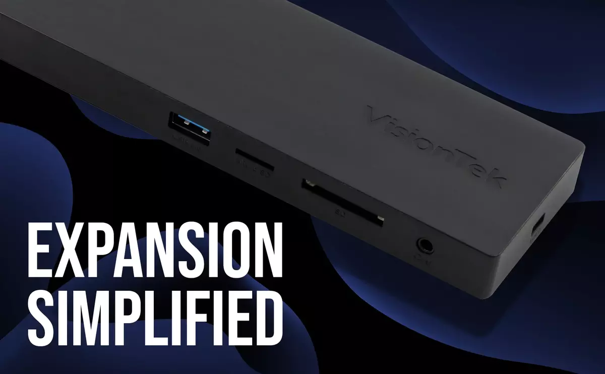 VisionTek VT2510 - docking station - USB-C / Thunderbolt 3 - HDMI, 2 x ...