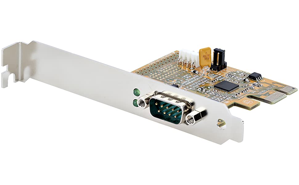 StarTech.com PCI Express Serial Card, PCIe to RS232 (DB9) Serial Card ...