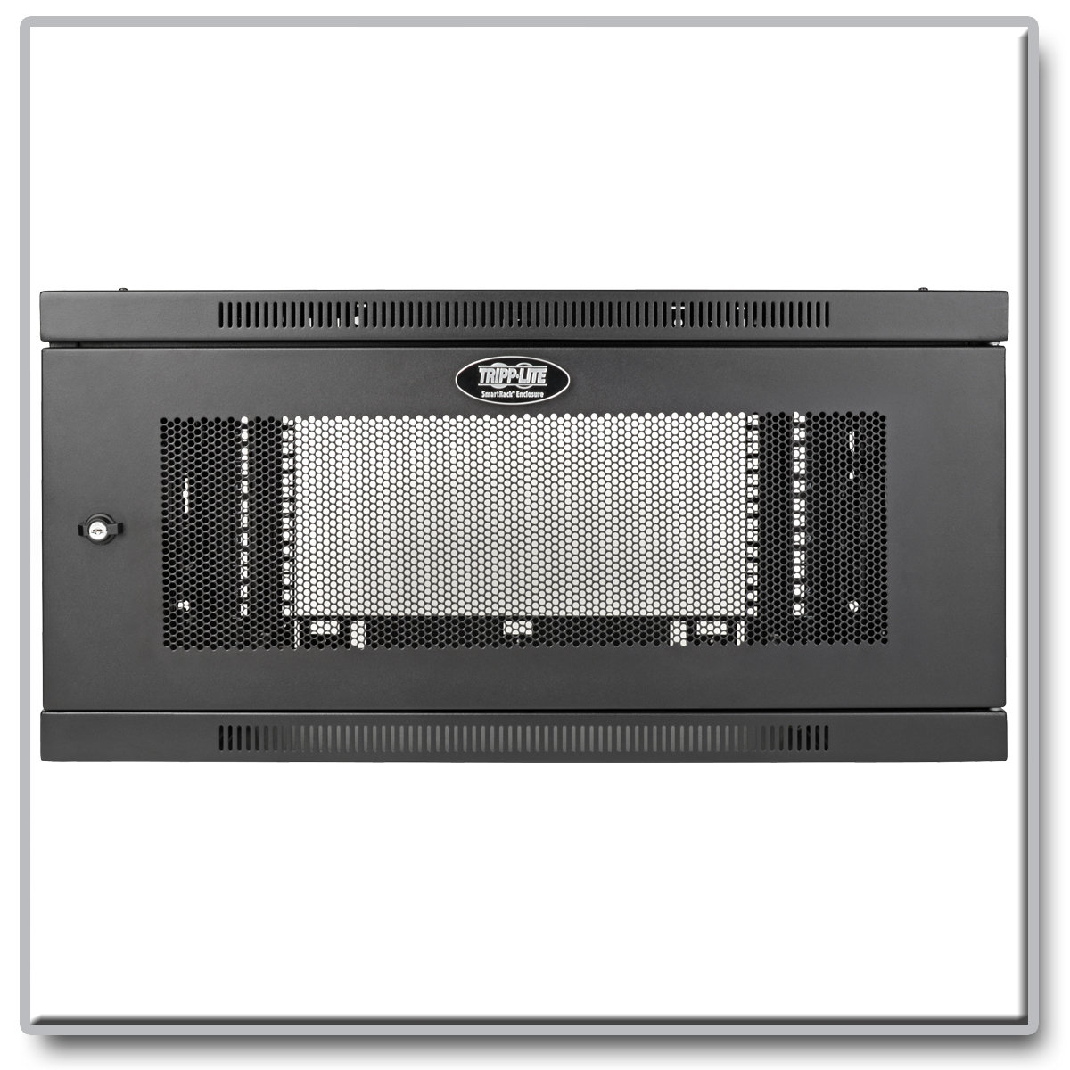 Tripp Lite SmartRack 6U Low-Profile Switch-Depth-Plus Wall-Mount Rack Enclosure Cabinet, Wide ...