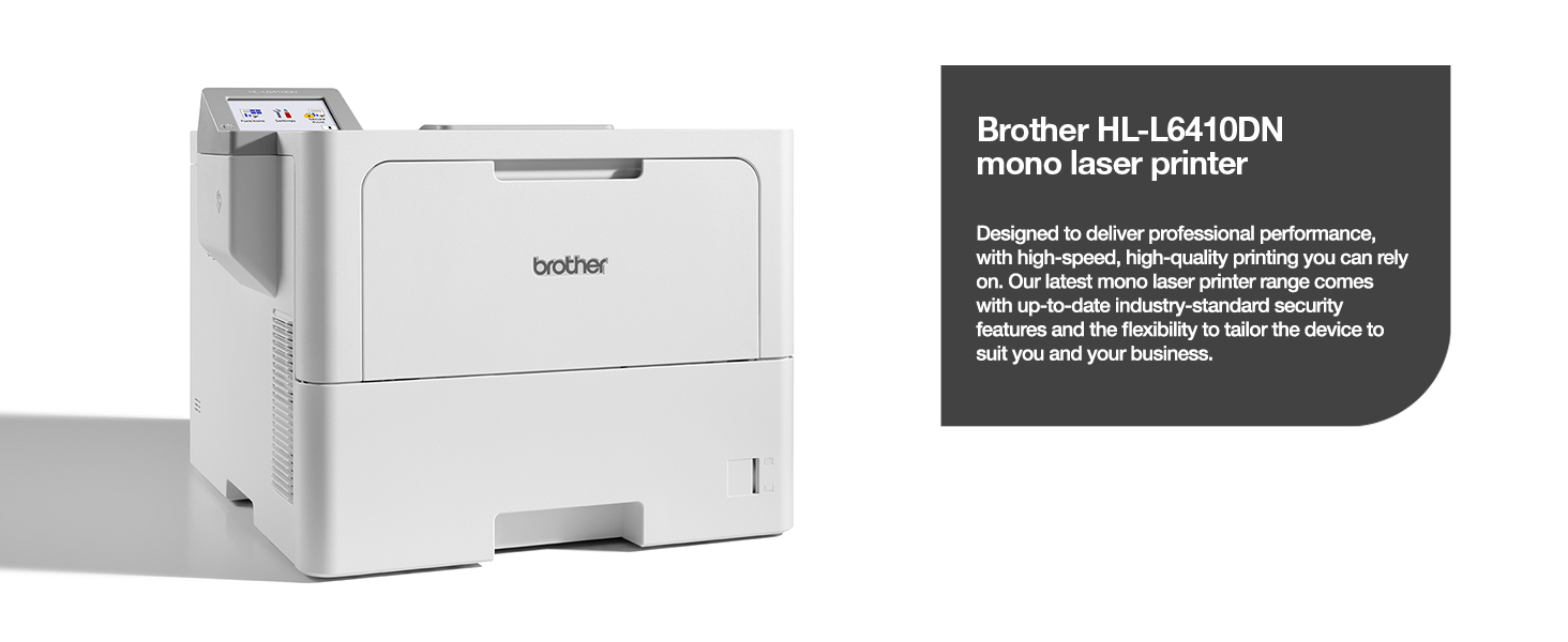 Brother HL-L6410DN - printer - B/W - laser