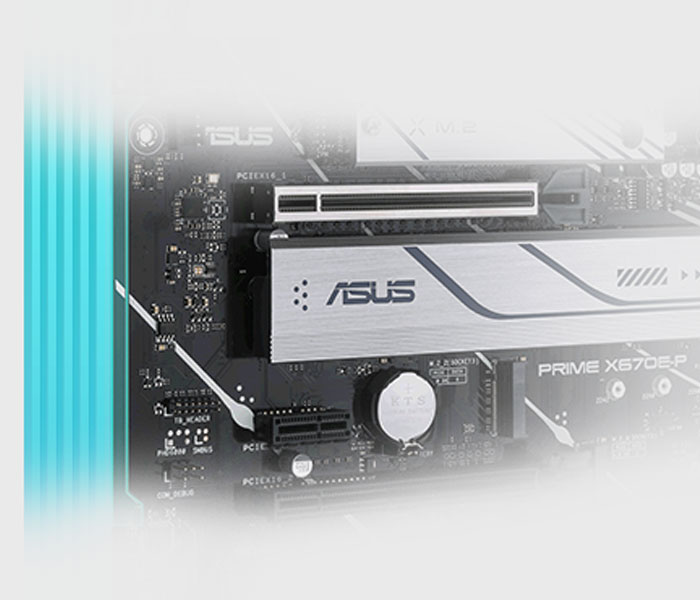 ASUS Prime X670-P - motherboard - ATX - Socket AM5 - AMD X670