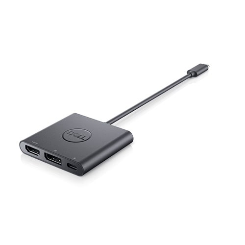 Dell Adapter USB-C to HDMI/DP with Power Pass-Through - videokort ...