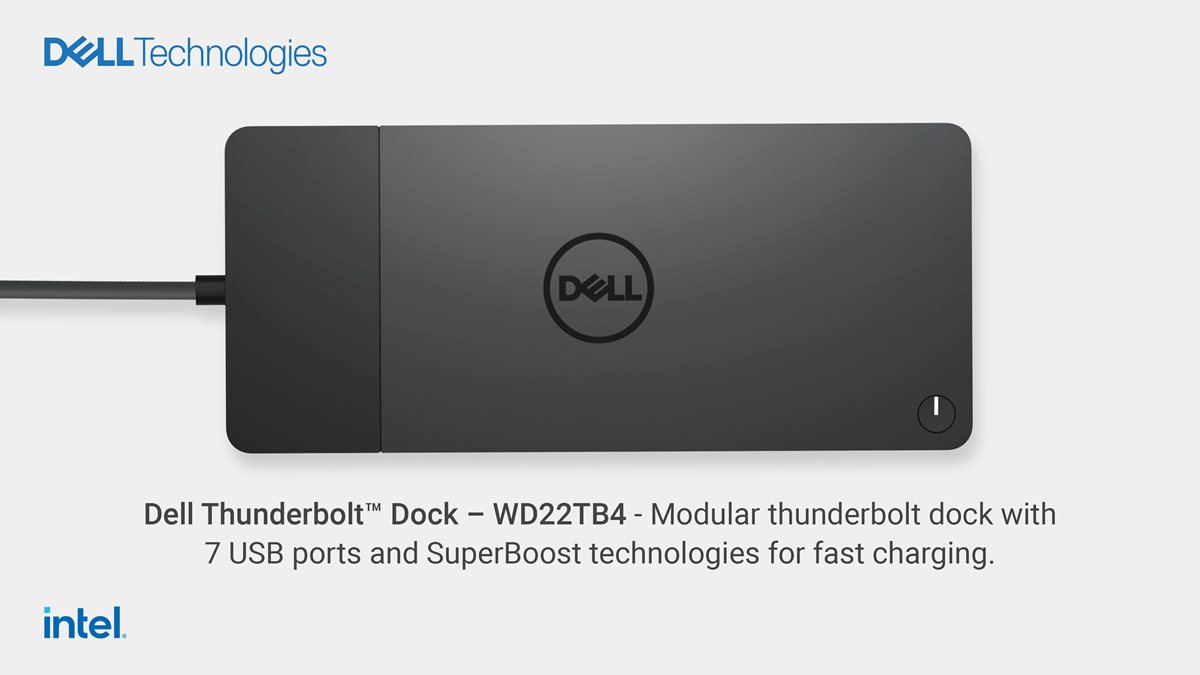 Dell Thunderbolt Dock - WD22TB4 Module - port expansion upgrade kit