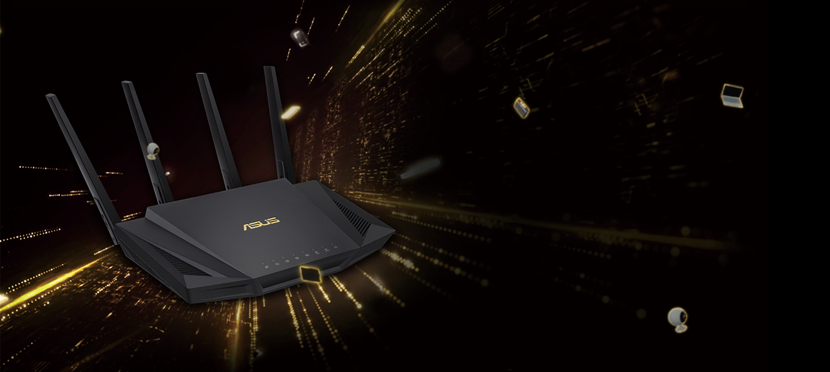 ASUS RT-AX58U V2 WIFI 6 RUTER - Power.no