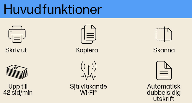 HP LaserJet Pro MFP 4102dw - Multifunktionsskrivare - svartvit - laser ...