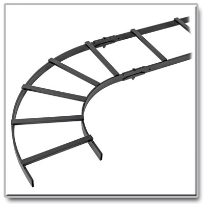 Tripp Lite Cable Ladder Runway E-Bend - 90 Degrees, 18 in. Width ...