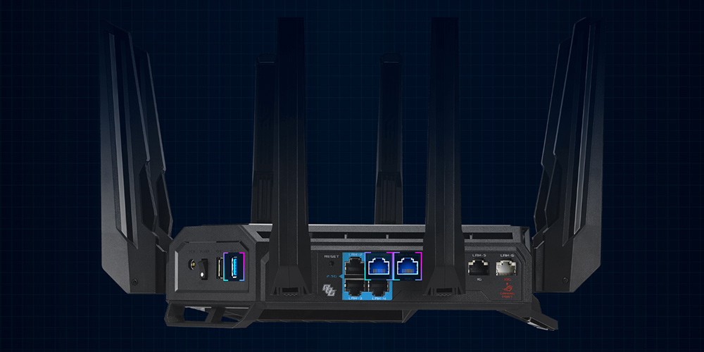 ASUS ROG Rapture GT BE98 - Router | Webhallen