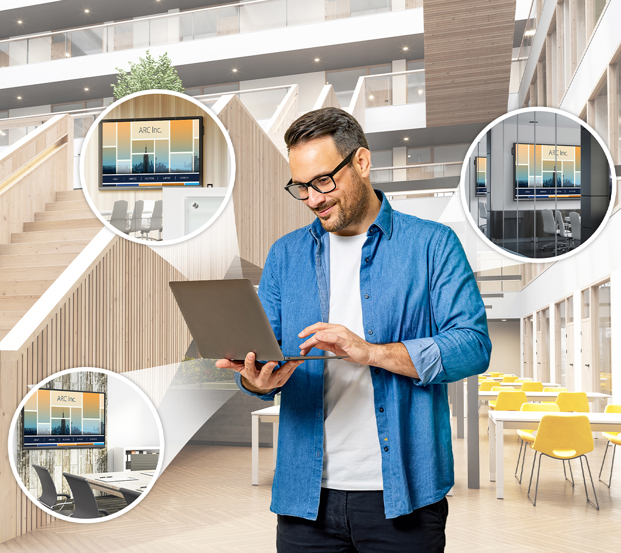 Viewsonic 110-inch 4K ViewBoard interactive display - Integrated microphone