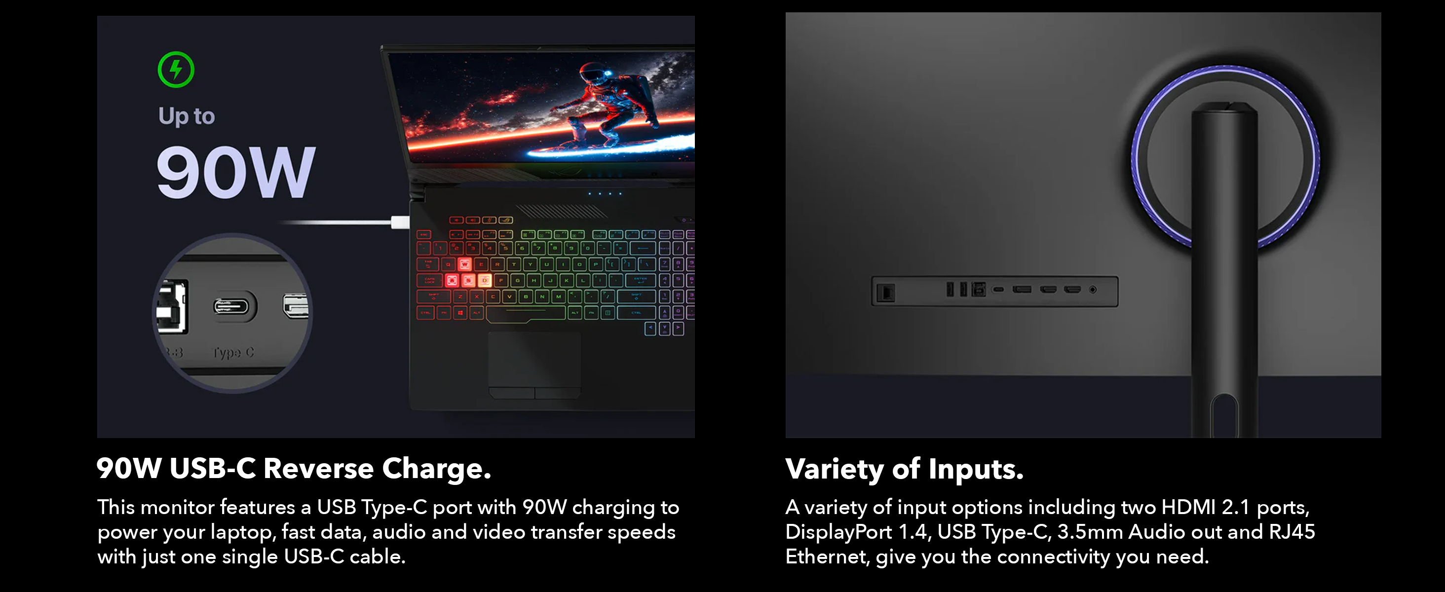 Mobile Pixels OLED DQHD gaming monitor - 5120 x 1440 at 165 Hz - 1 ms ...