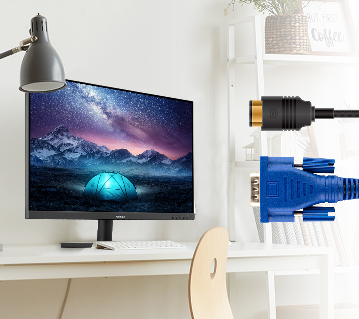 Viewsonic 32 inch 1080p IPS monitor - 75Hz refresh rate - HDMI and VGA ...