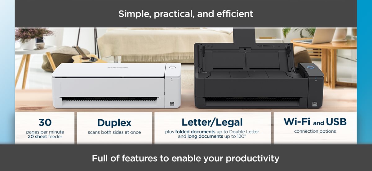 Ricoh ScanSnap iX1300 - document scanner - desktop - USB 3.2 Gen 1x1 ...