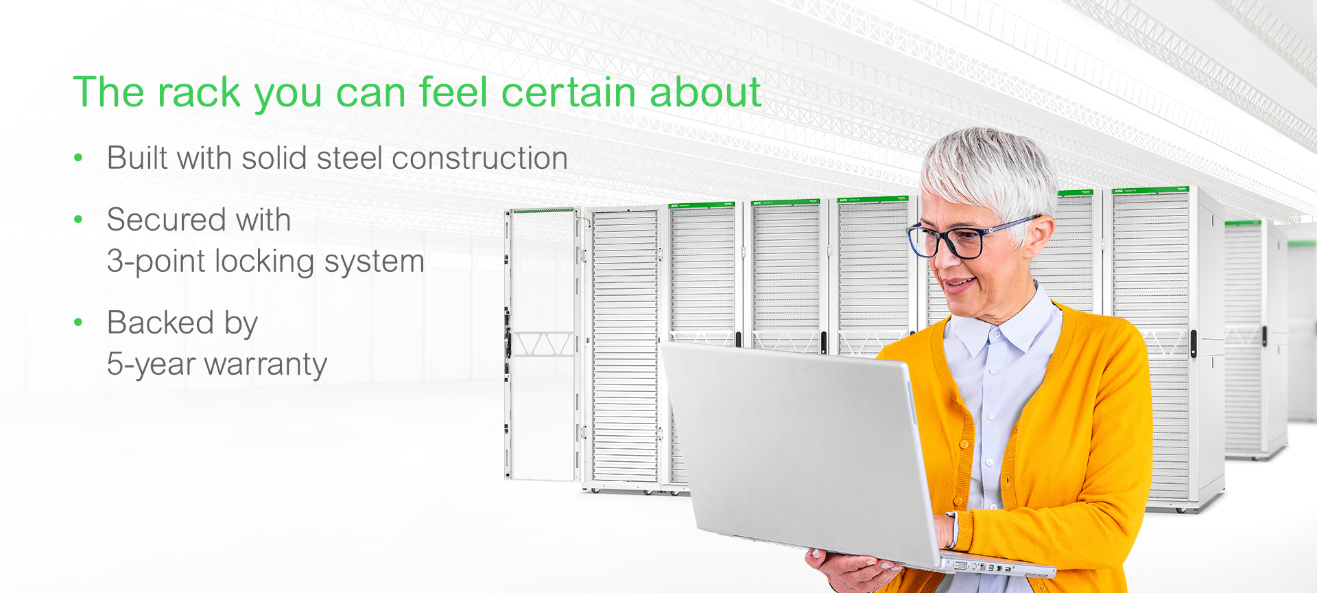 APC NetShelter SX Gen 2 - Rack cabinet - 2258H x 600W x 1200D mm, with ...