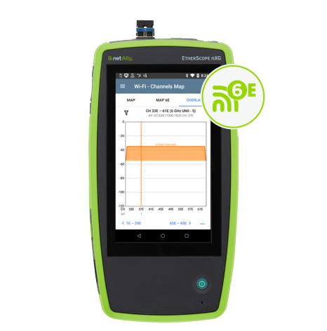 NetAlly EtherScope nXG Portable Network Expert - network tester