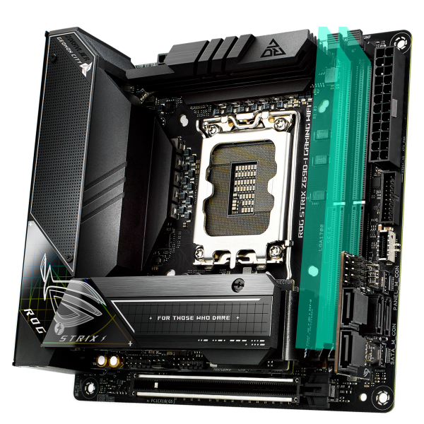 ASUS ROG STRIX Z690-I GAMING WIFI - motherboard - mini ITX - LGA1700 ...