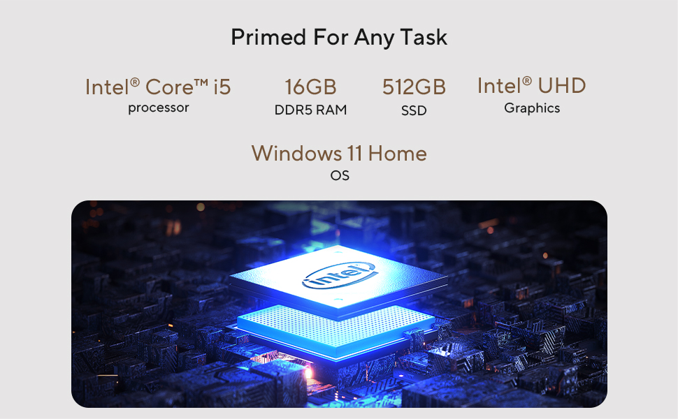 ASUS V500 - Mini Tower - Intel Core i5 13420H - 16 GB RAM - 512 GB SSD