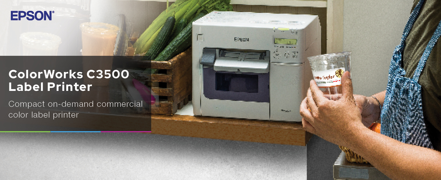 Epson TM C3500 - label printer - color - ink-jet